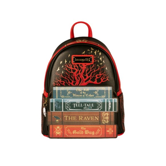 Loungefly | Bags | Loungefly Edgar Allan Poe Literary Horror Mini ...